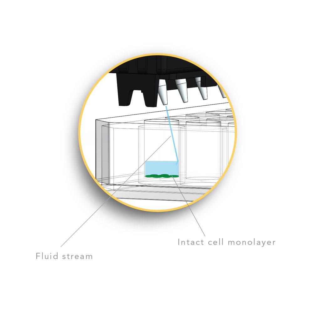 Standard Tube Cassette Angled Plastic Tip - Steinle Labtechnology